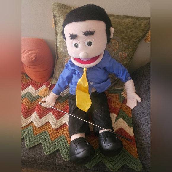 Silly Puppets | Toys | George 25inch Full Body Puppet With Moveable ...